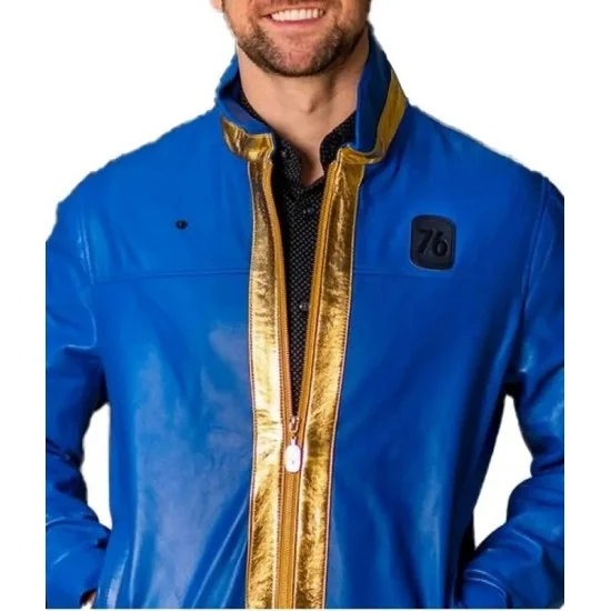 Fallout 76 The Vault Leather Jacket - Fallout 76 The Vault2